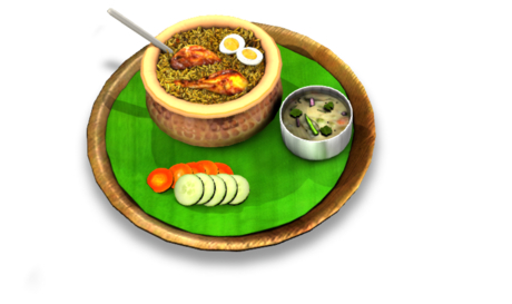 Second Life Marketplace - 9 MI Chicken Briyani Set [2 LI]